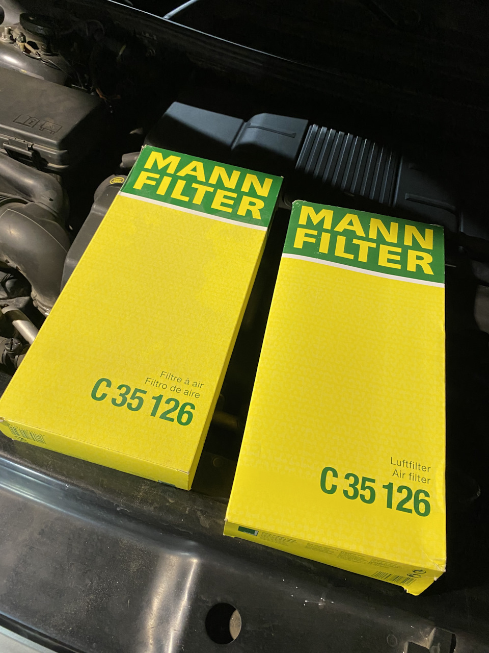 C35126 Воздушный фильтр MANN FILTER | Запчасти на DRIVE2