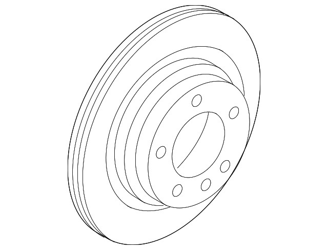 34206797605 Торм.диск облегч.констр. вентилируемый BMW | Запчасти на DRIVE2