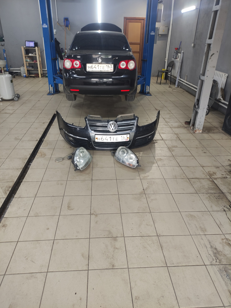 Мойка радиаторов замена антифриза и заправка кондея — Volkswagen Jetta