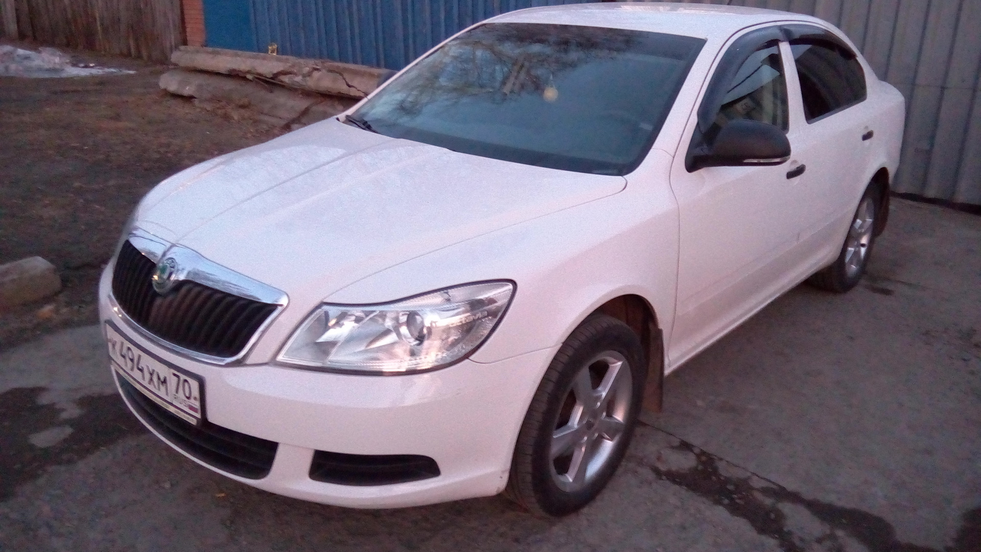 Skoda Octavia A5 Mk2 1.4 бензиновый 2012 | White snow на DRIVE2