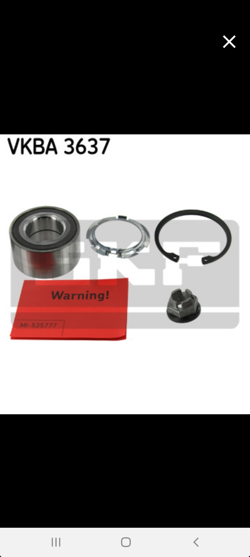 Подшипник ступичный передний ч2. — Lada Largus Cross, 1,6 л, 2020 года ...