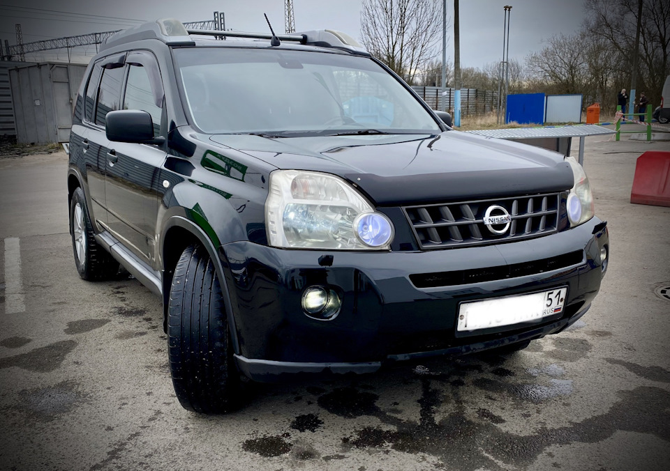 229. Покраска переднего бампера — Nissan X-Trail II (t31), 2,5 л, 2009 года | визит на сервис ...
