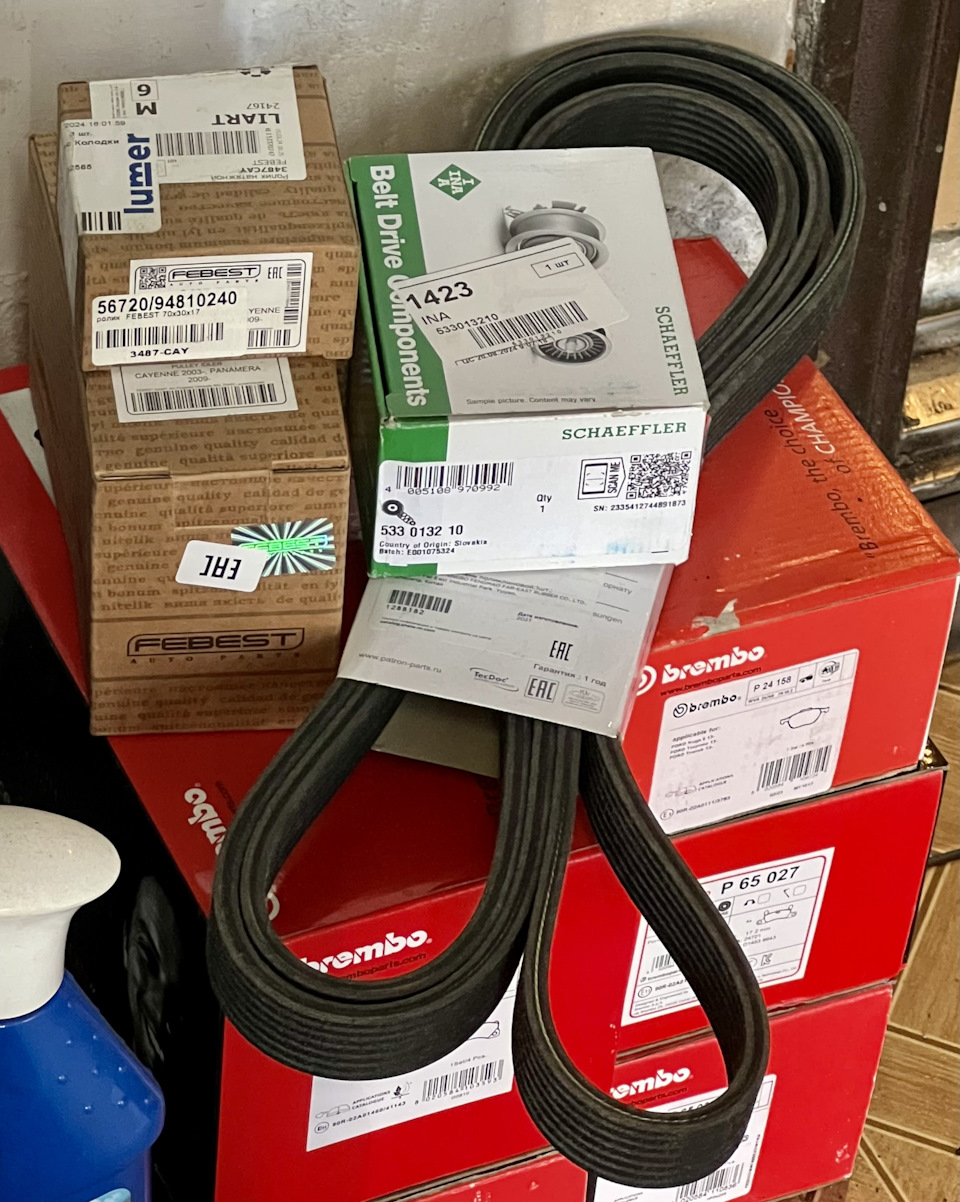 ТО и кое-что по возрасту — Porsche Cayenne (2G) 958, 4,8 л, 2013 года ...