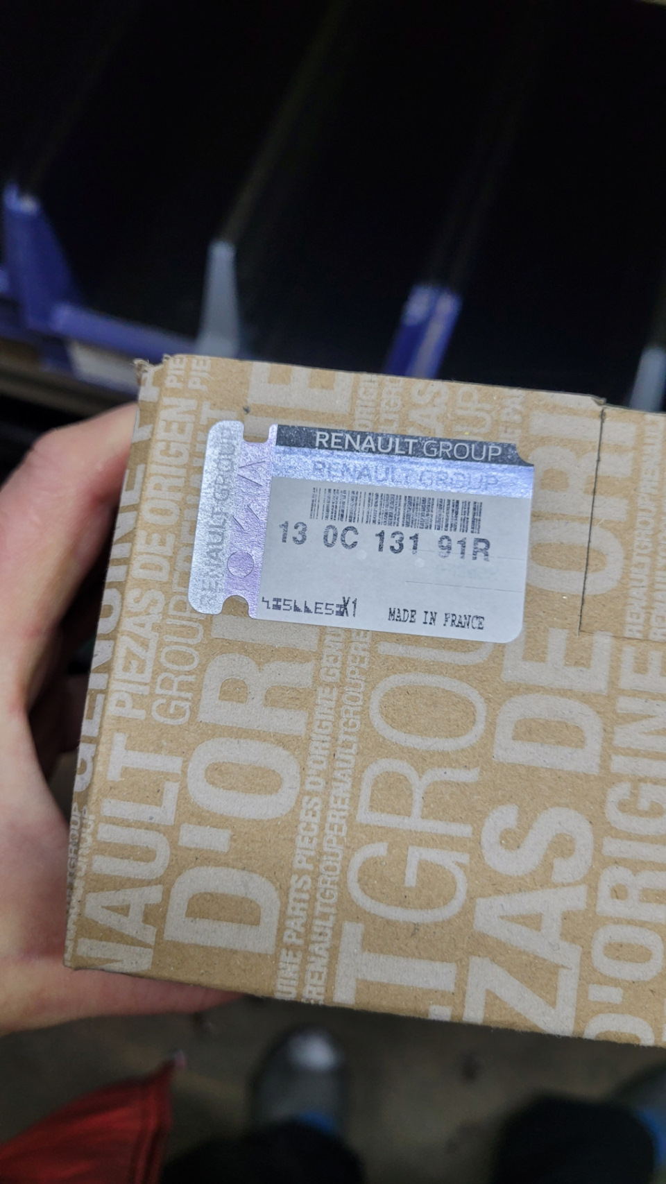 130C13191R Комплект ремня ГРМ RENAULT | Запчасти на DRIVE2