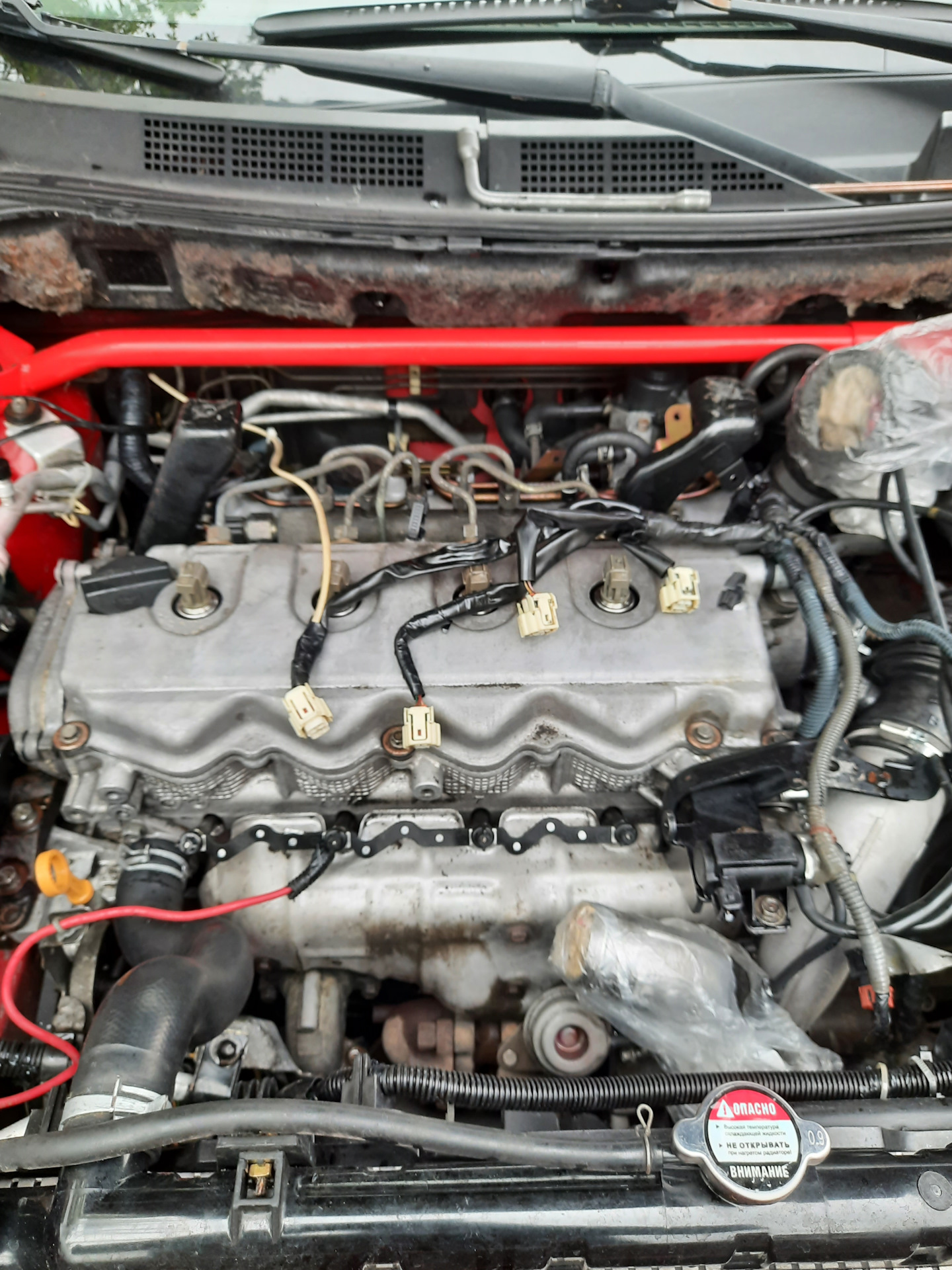 Замена сальников фарсунок — Nissan X-Trail I (t30), 2,2 л, 2004 года ...