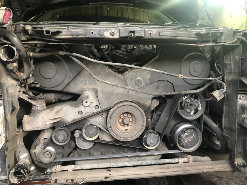 Крупное ТО. Замена грм, фазорегулятора, межвальных цепей и др. ЧАСТЬ 1 ...