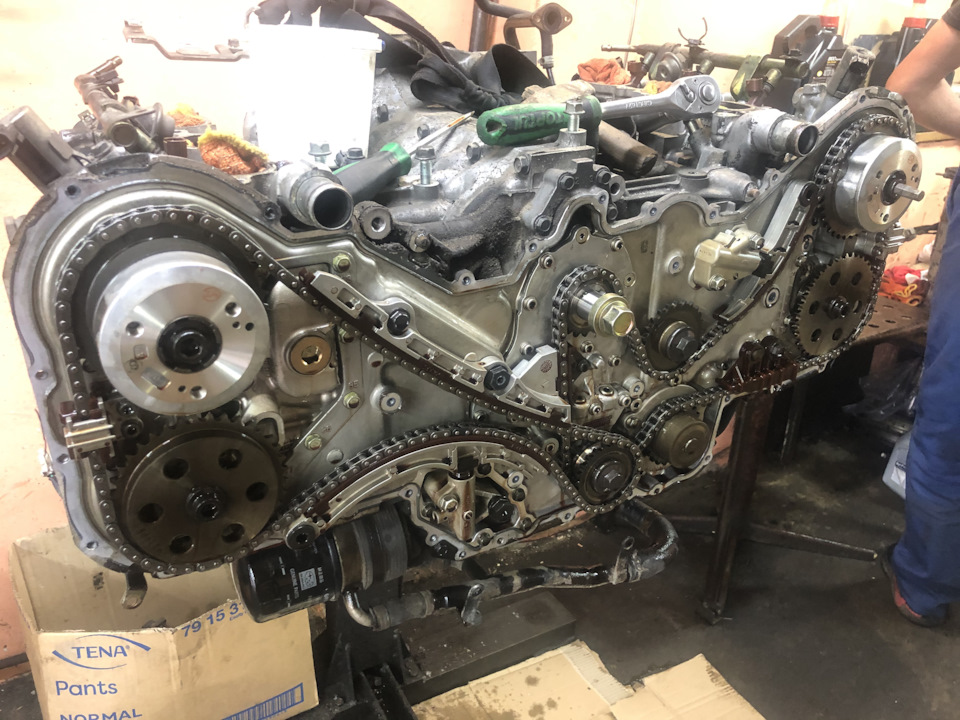 Регулировка клапанов EZ30, замена масла двигателя — Subaru Outback (BP ...