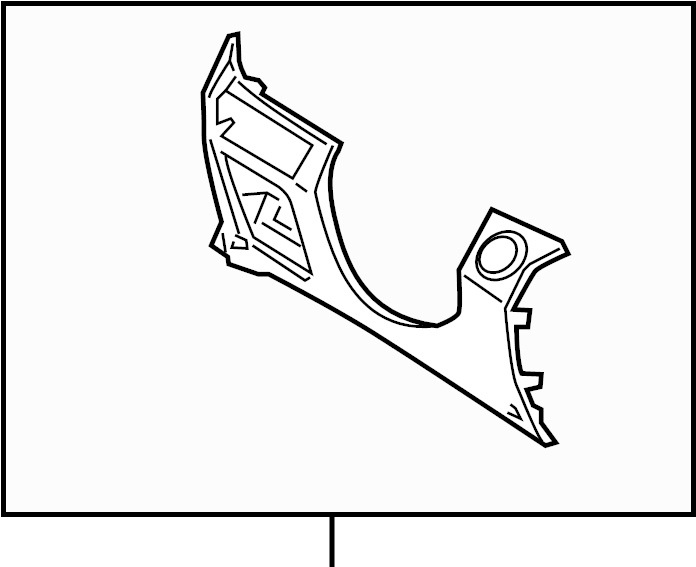 847502T200VA Panel ASSY-CRASH PAD. PANEL ASSY-CRASH PAD LOWER, LH ...