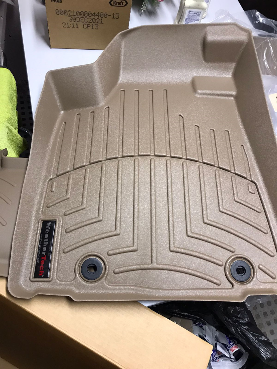 Ковры WeatherTech 😊 — Lexus RX 450h (3G), 3,5 л, 2012 года | аксессуары ...