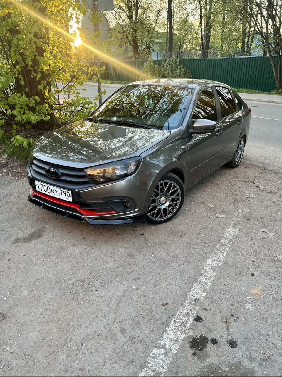 Посадка, стойки на Ладу гранту Астон -70 — Lada Гранта Лифтбек (2-е ...