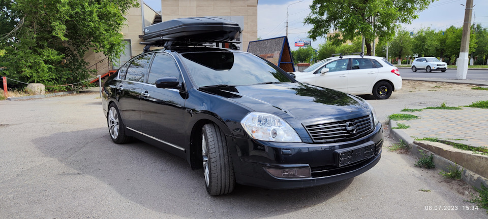 Багажник мне на крышу — Nissan Teana (J31), 2,3 л, 2007 года ...