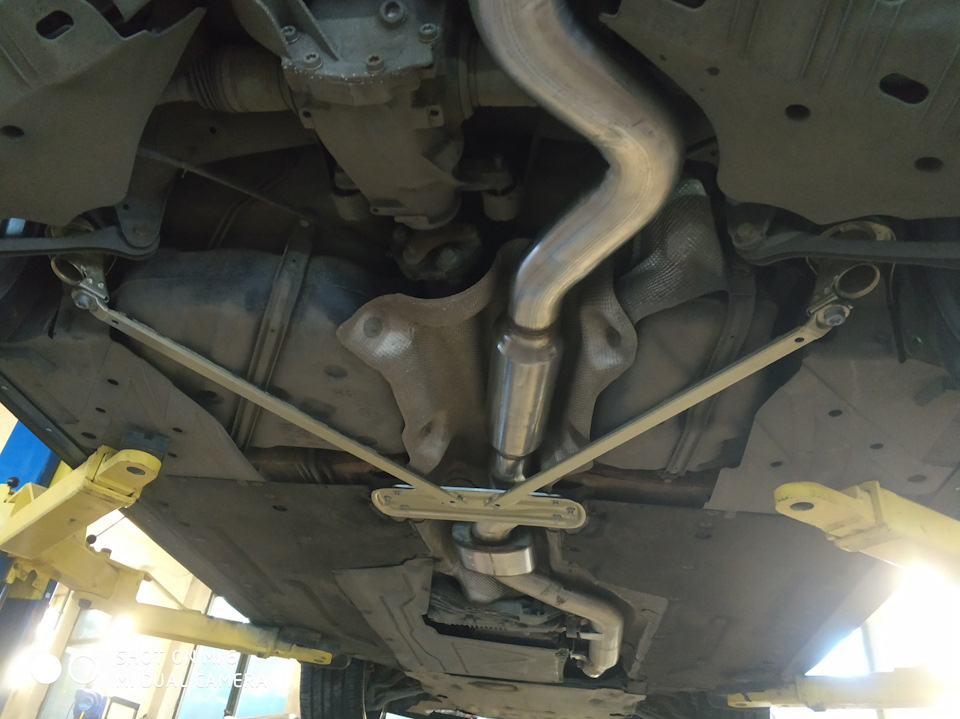 Замена выхлопа — BMW 3 series (F30), 2 л, 2014 года | тюнинг | DRIVE2