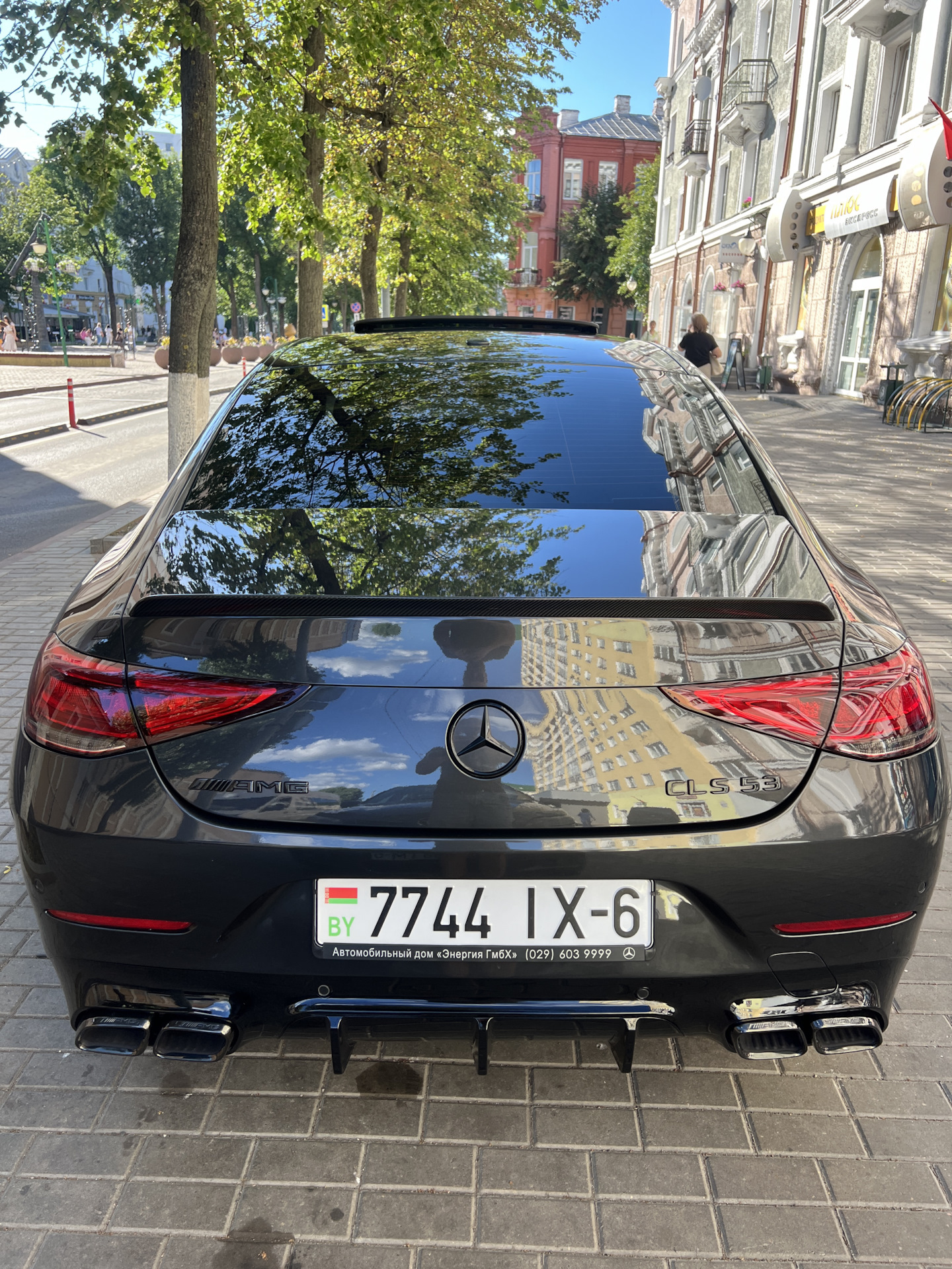 Диффузор 63 AMG — Mercedes-Benz CLS (C257), 3 л, 2019 года | стайлинг ...