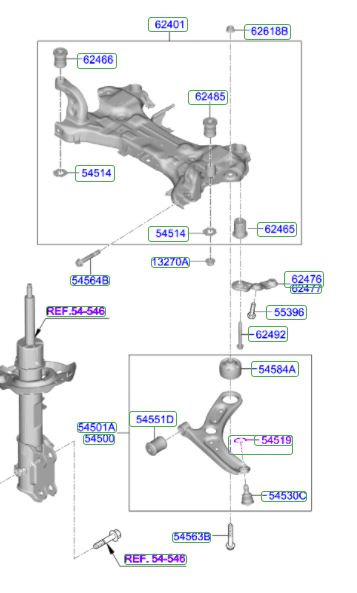 Запасные части. Подвеска передняя 1 — KIA Seltos, 1,6 л, 2021 года ...