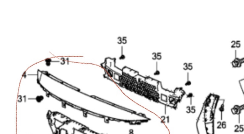 Собираю потихоньку запчасти — Honda Accord (10G), 2 л, 2019 года ...