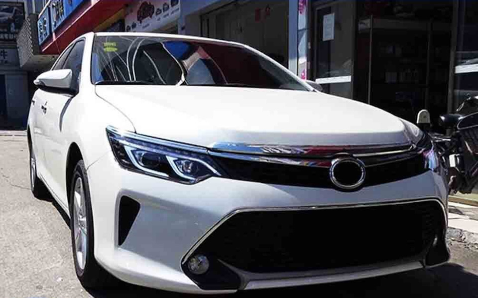 Китайская оптика на Camry v55 — Toyota Camry (XV50), 2,5 л, 2017 года | стайлинг | DRIVE2