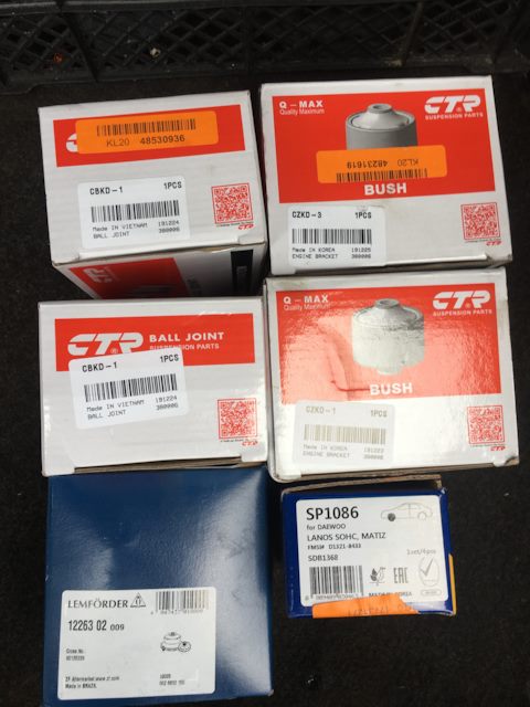 SP1086 Комплект передних тормозных ко… SANGSIN | Запчасти на DRIVE2