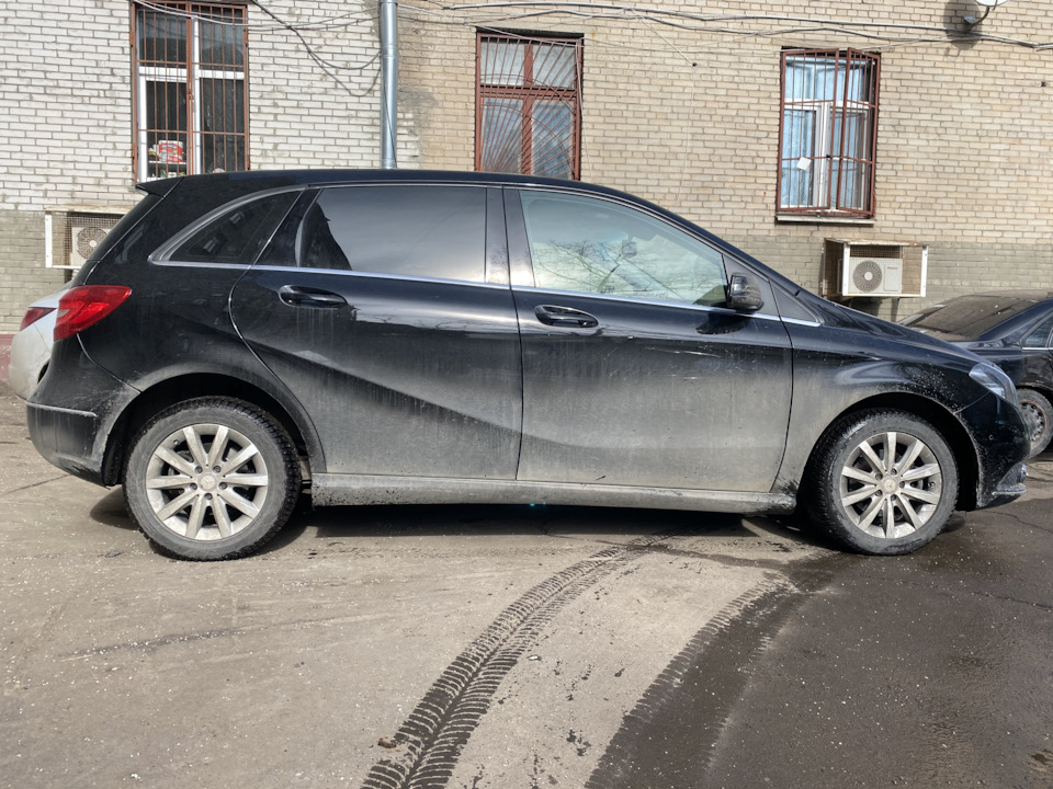 Поднял клиренс на 30мм — Mercedes-Benz B-Class (W246), 1,6 л, 2014 года ...