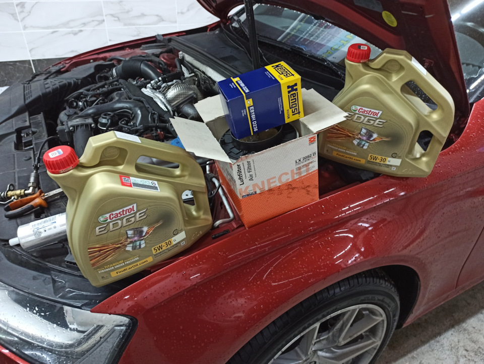 Плановое ТО — Audi A4 (B8), 3 л, 2012 года | плановое ТО | DRIVE2