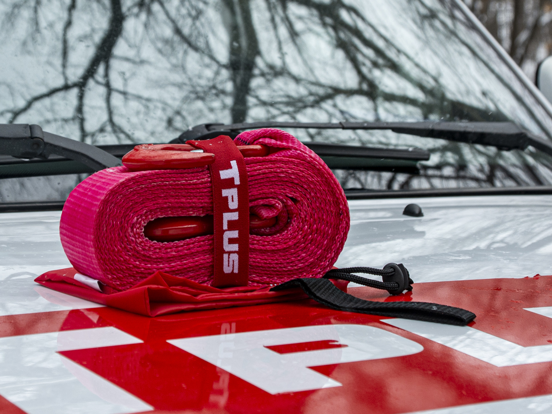 Серия буксировочных тросов TRAVEL RED от Tplus: качество, надежность, доступность. — Tplus на DRIVE2