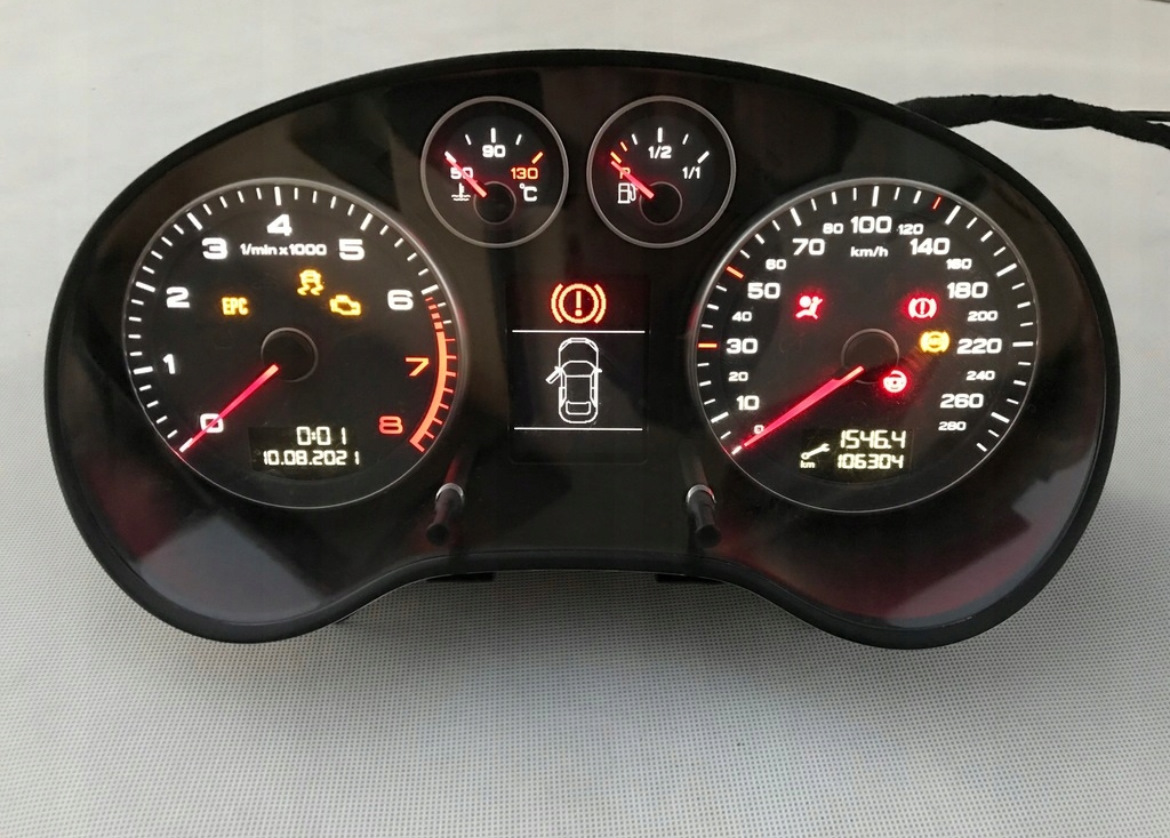 Приборная панель — Audi A3 (8P), 1,9 л, 2003 года | электроника | DRIVE2