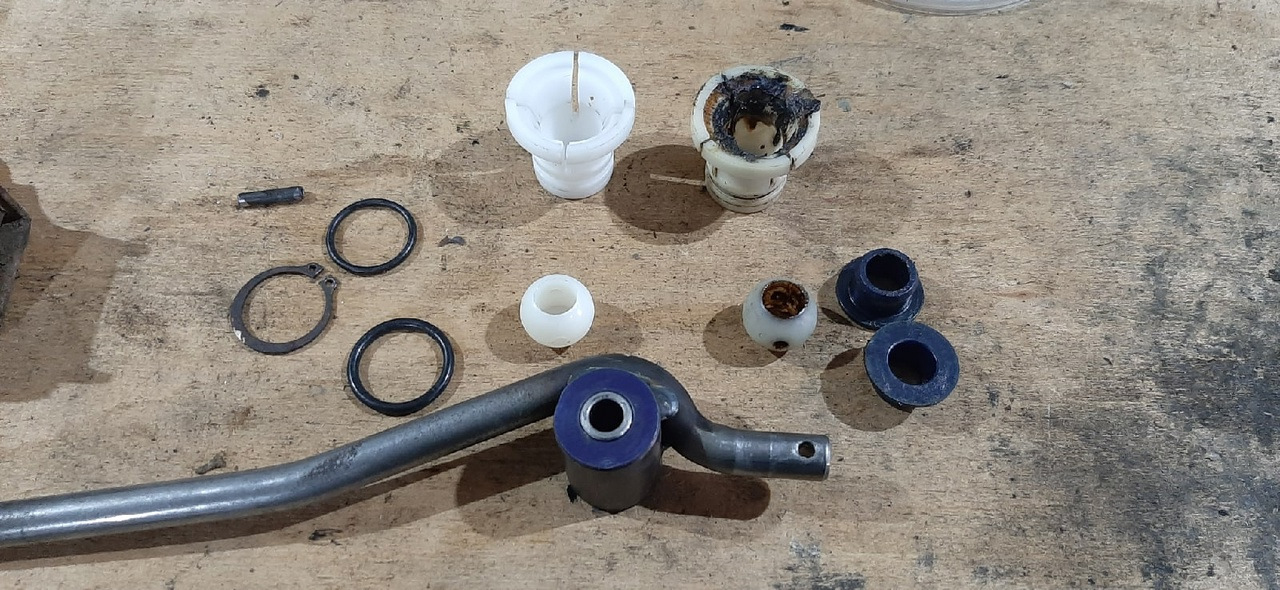 21 • Восстановление кулисы МКПП — Subaru Impreza (GC/GF), 2 л, 1997 ...