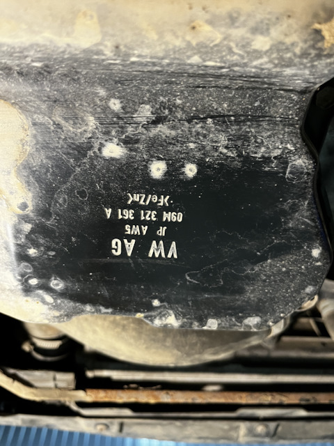 09M321361A Поддон масляный картера двигателя VAG | Запчасти на DRIVE2