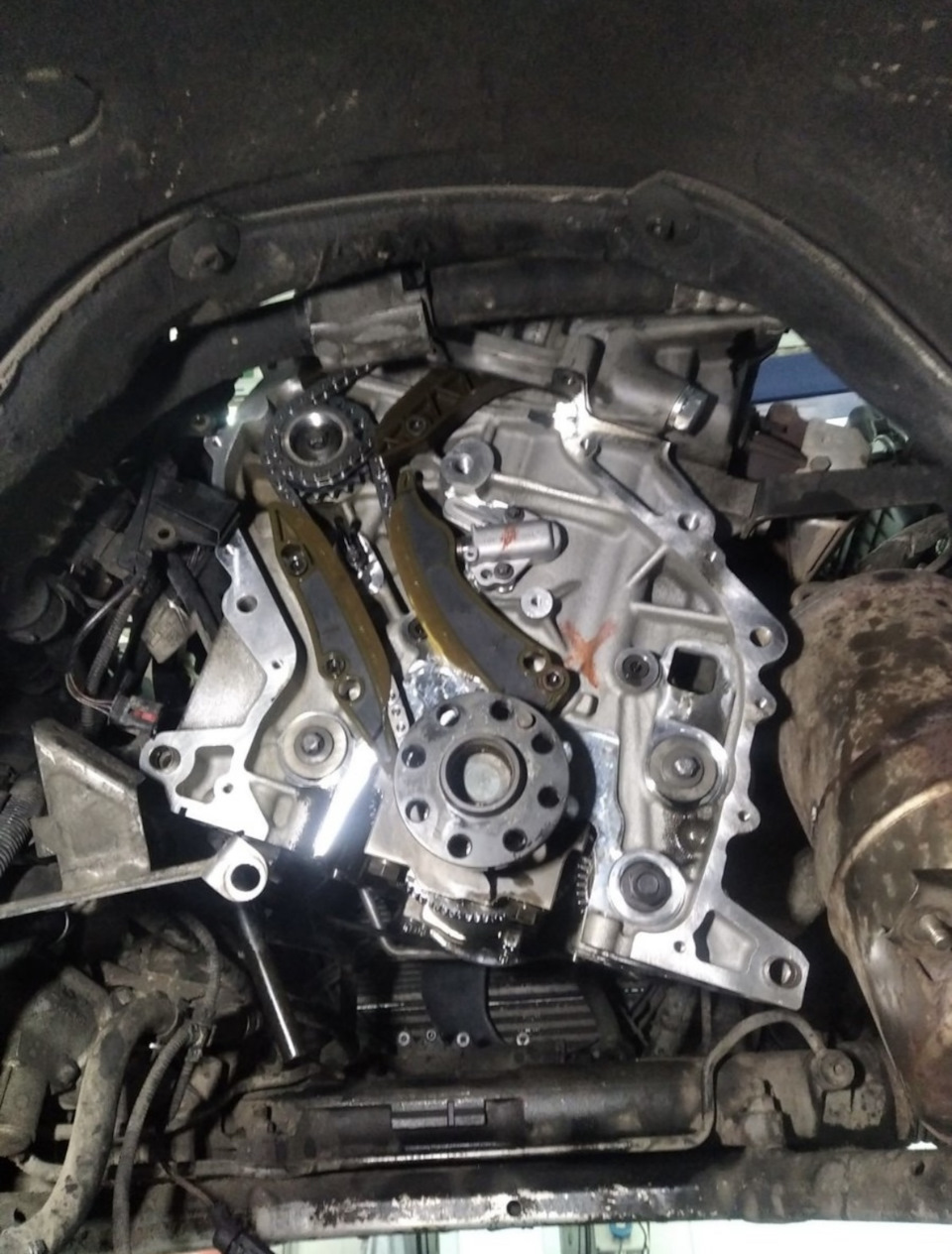 Замена цепи ГРМ — BMW 5 series (E60), 2 л, 2008 года | запчасти | DRIVE2
