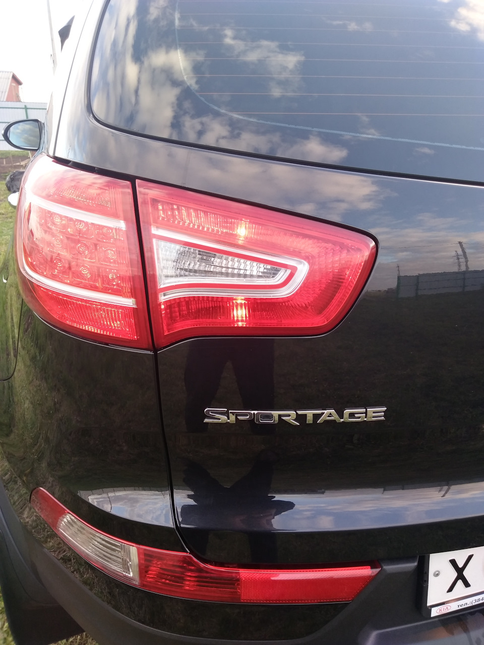 Засветился и я — KIA Sportage (4G), 2 л, 2020 года | своими руками | DRIVE2