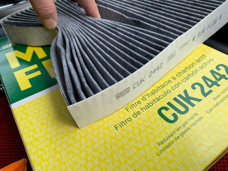 Отзыв о Фильтр салона MANN-FILTER CUK 2442 — Opel Astra J, 1,4 л, 2011 года | наблюдение | DRIVE2