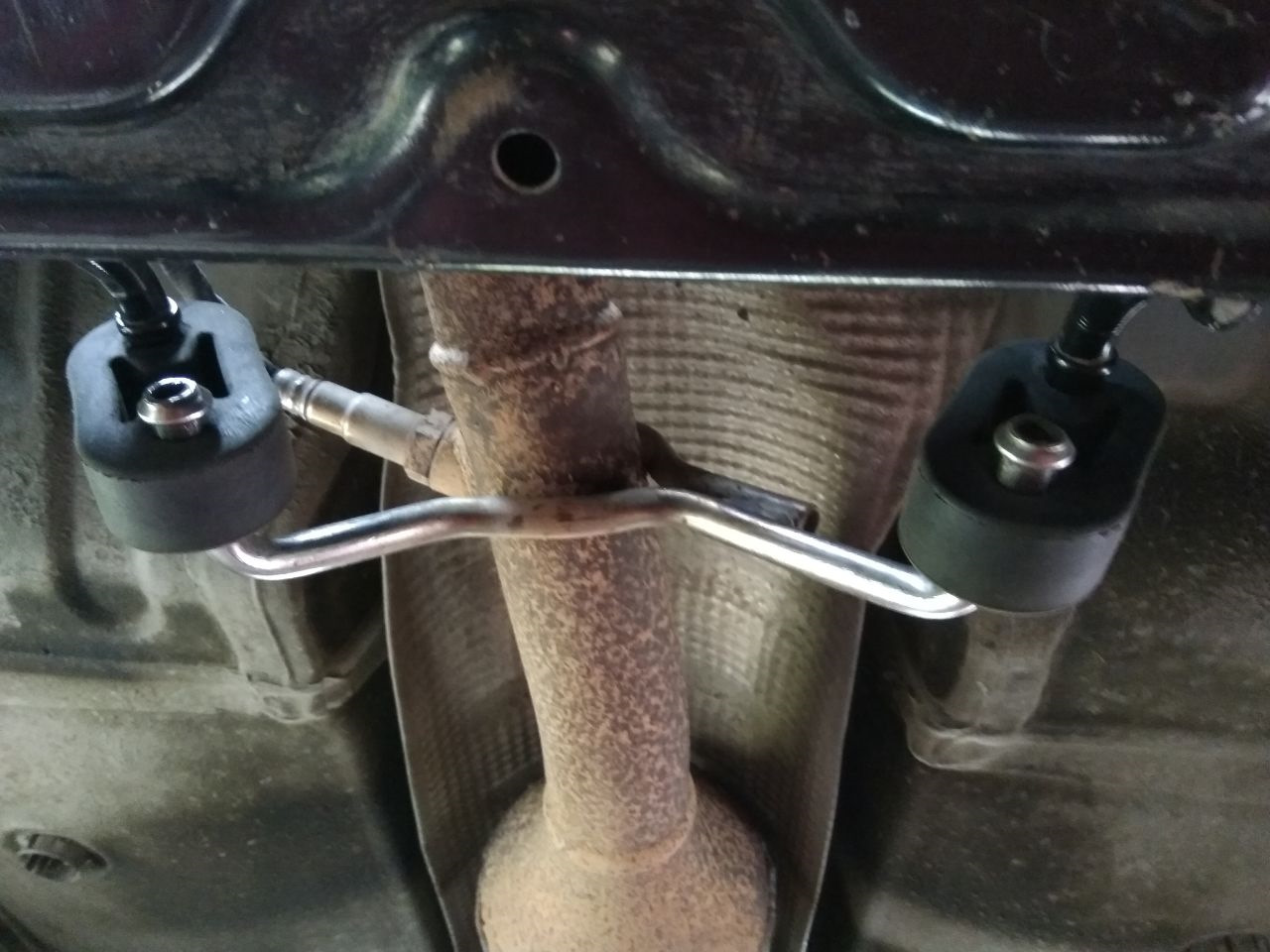 20. Резинки выхлопной системы от Solaris — Mitsubishi Colt VI, 1,1 л ...