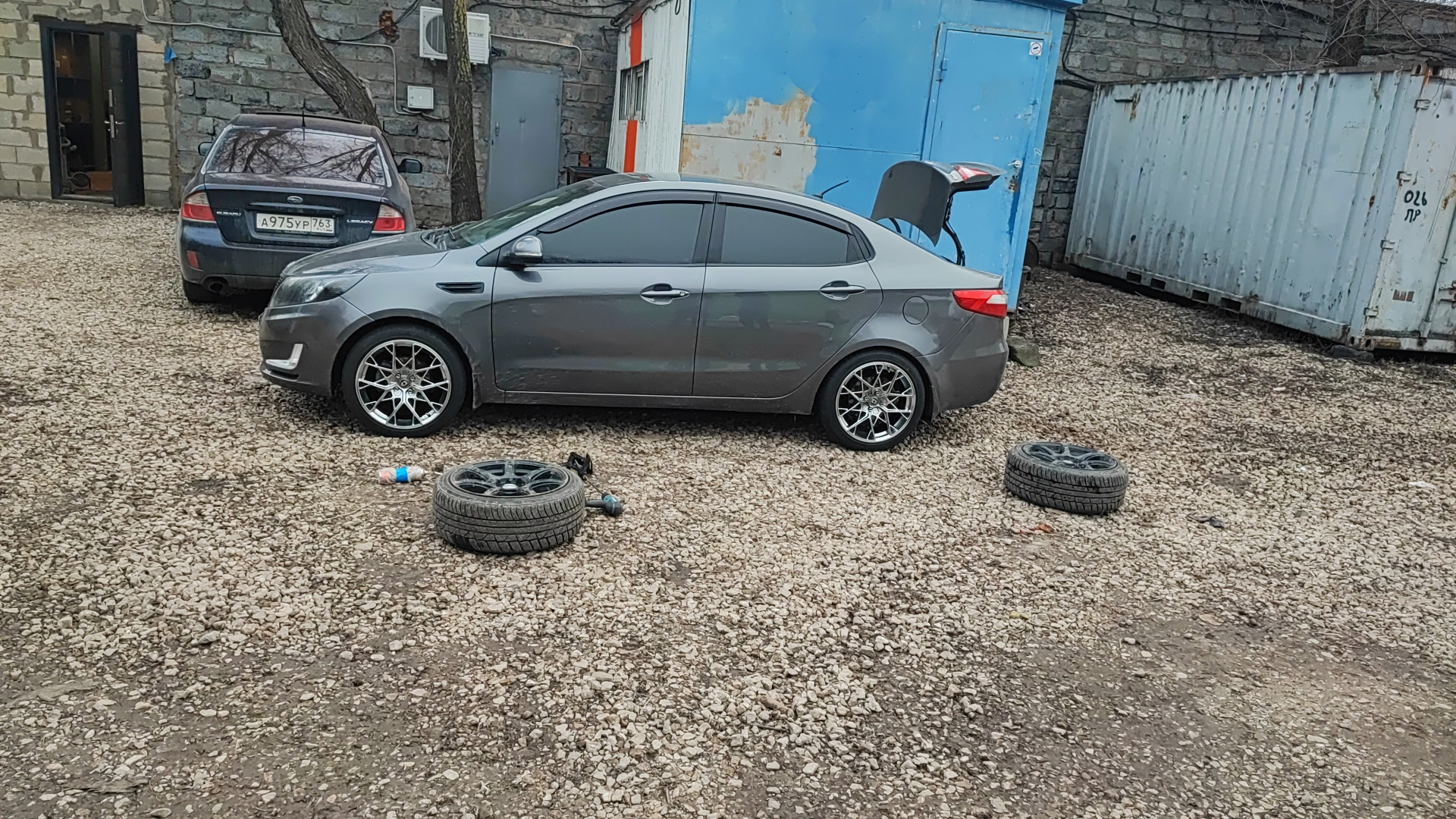 Обновились на лето HRE FF10 r17 — KIA Rio (3G), 1,6 л, 2013 года ...