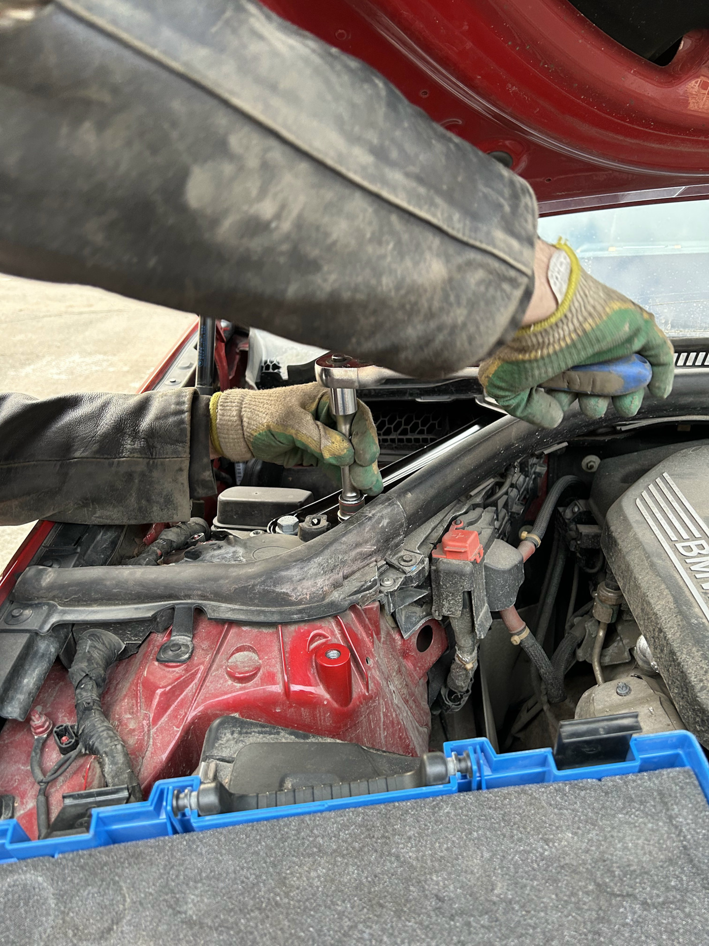 G20 Растяжка щита передка — BMW 3 series (G20), 2 л, 2020 года | своими ...