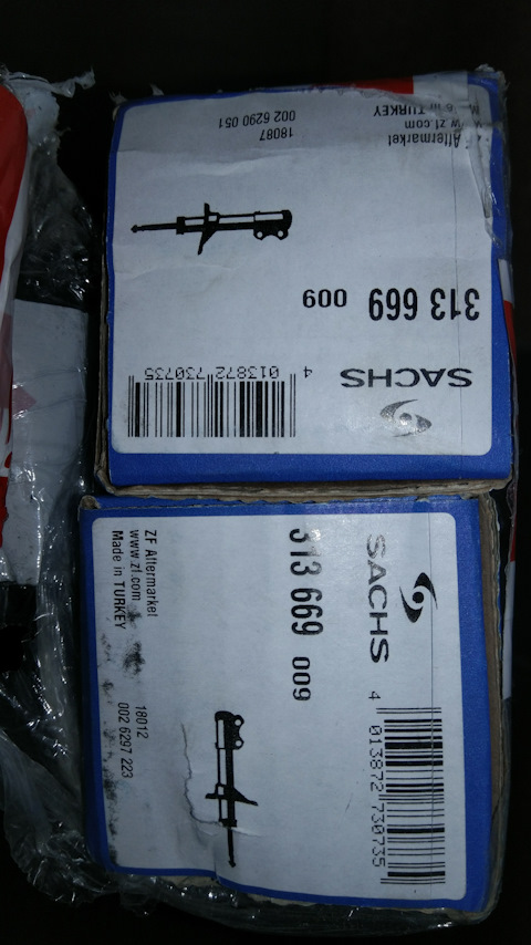 313669 Амортизатор для VOLVO SACHS | Запчасти на DRIVE2