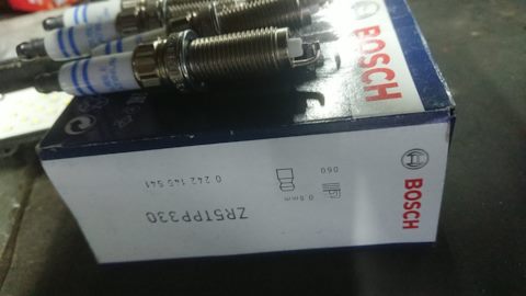 0242145541 Свеча зажигания BOSCH | Запчасти на DRIVE2