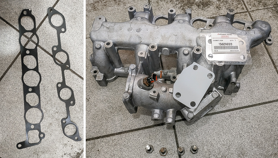 Диагностика и замена форсунки — Mitsubishi L200 (4G), 2,5 л, 2013 года ...