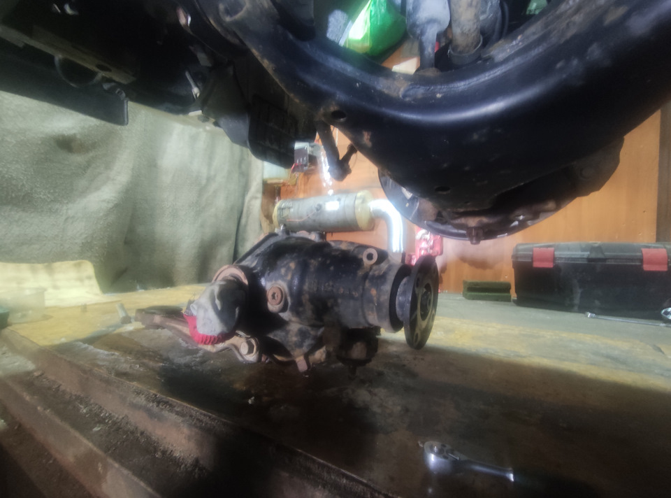 Маслоприемник. Устранение стука ДВС 2.7 на холодную — Toyota Land ...