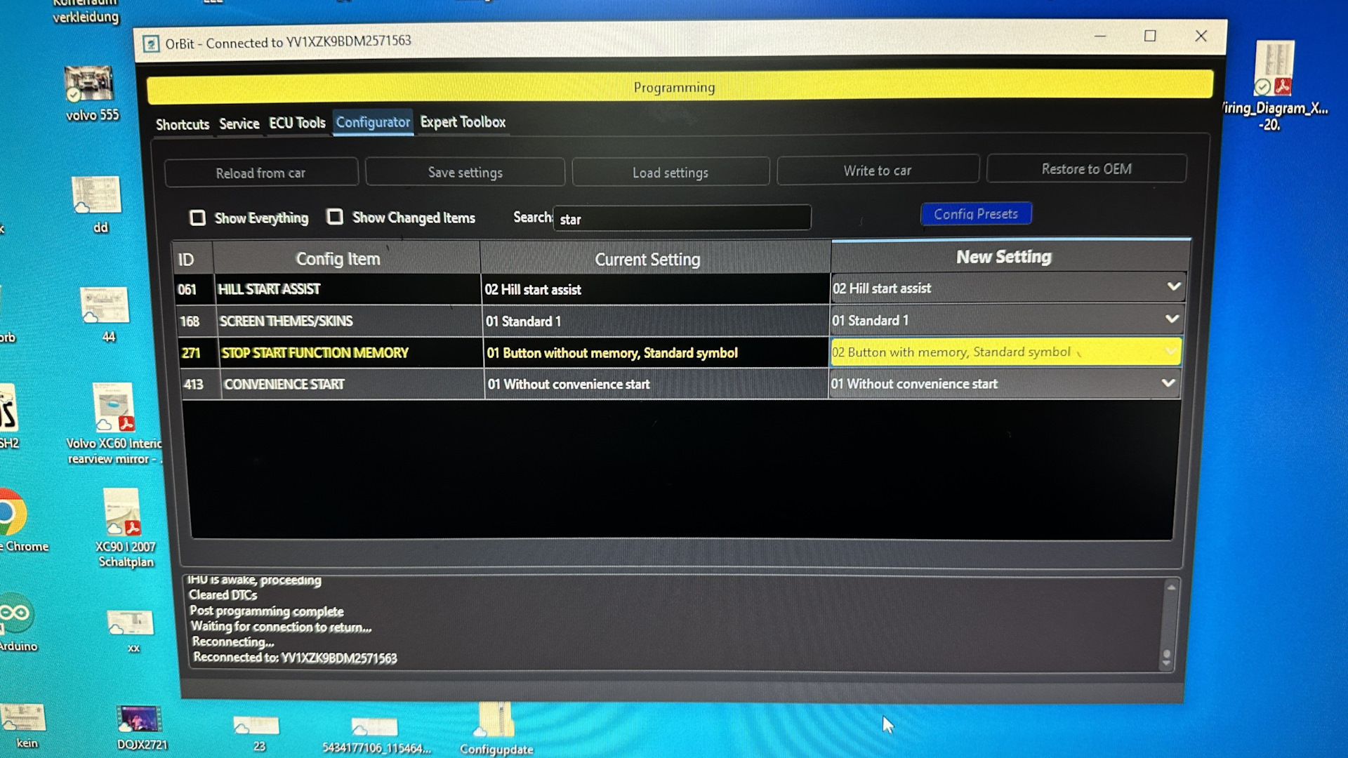 OrBit : VOLVO XC40 Start Stop перепрошил на память — Volvo XC40, 2 л ...