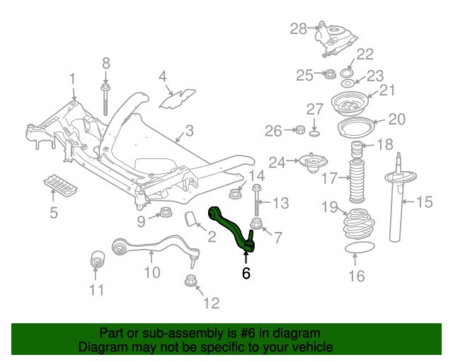 31122347965 Ремкомплект поперечного рычага подвески BMW | Запчасти на ...