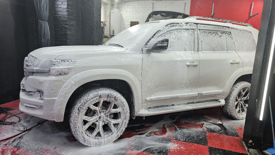 Мойка от металлических вкраплений — Toyota Land Cruiser 200, 4,5 л ...