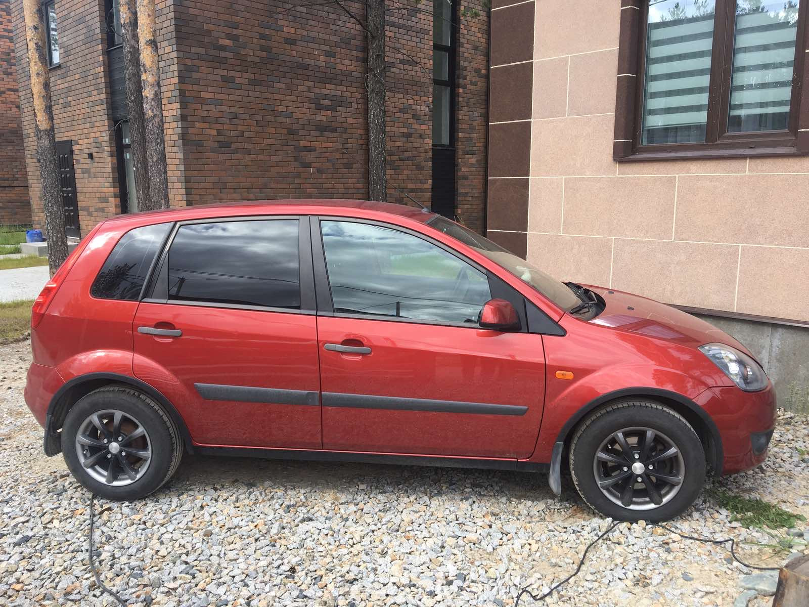 Ford Fiesta Cross — Ford Fiesta (Mk V), 1,4 л, 2008 года | стайлинг ...