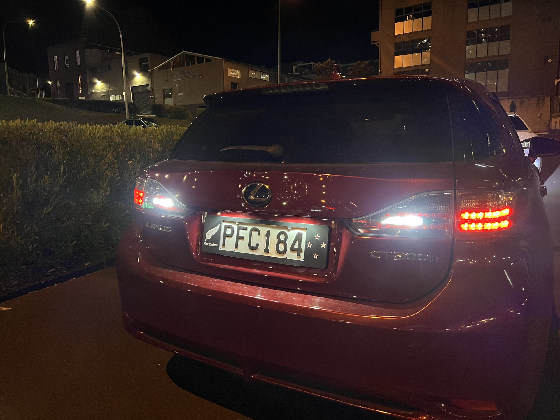 LED в зад — Lexus CT 200h, 1,8 л, 2013 года | аксессуары | DRIVE2