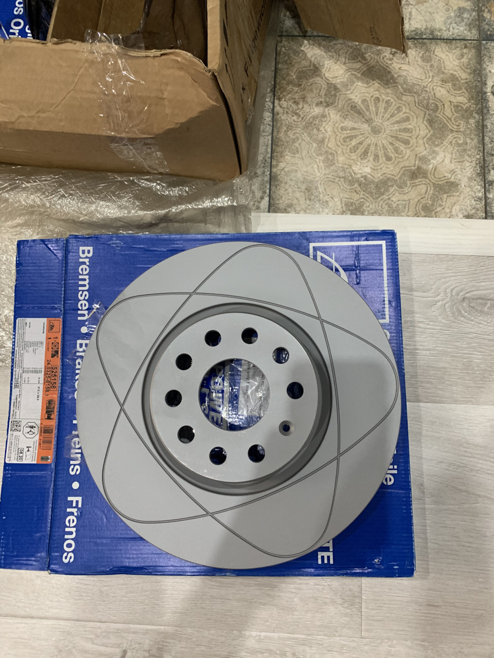 24032501581 Тормозной диск ATE | Запчасти на DRIVE2