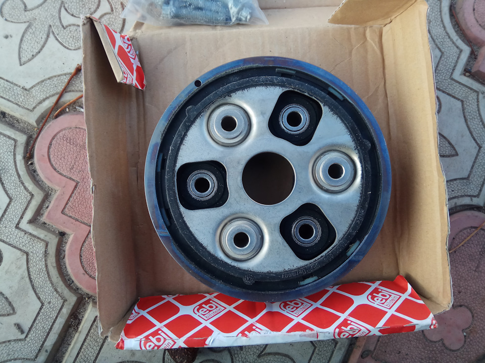 замена кардана и муфт. — Volkswagen Passat B6, 2 л, 2006 года ...