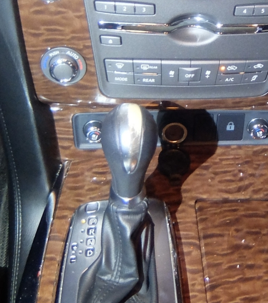 Чехол на рычаг АКПП — Nissan Patrol (Y62), 5,6 л, 2013 года ...