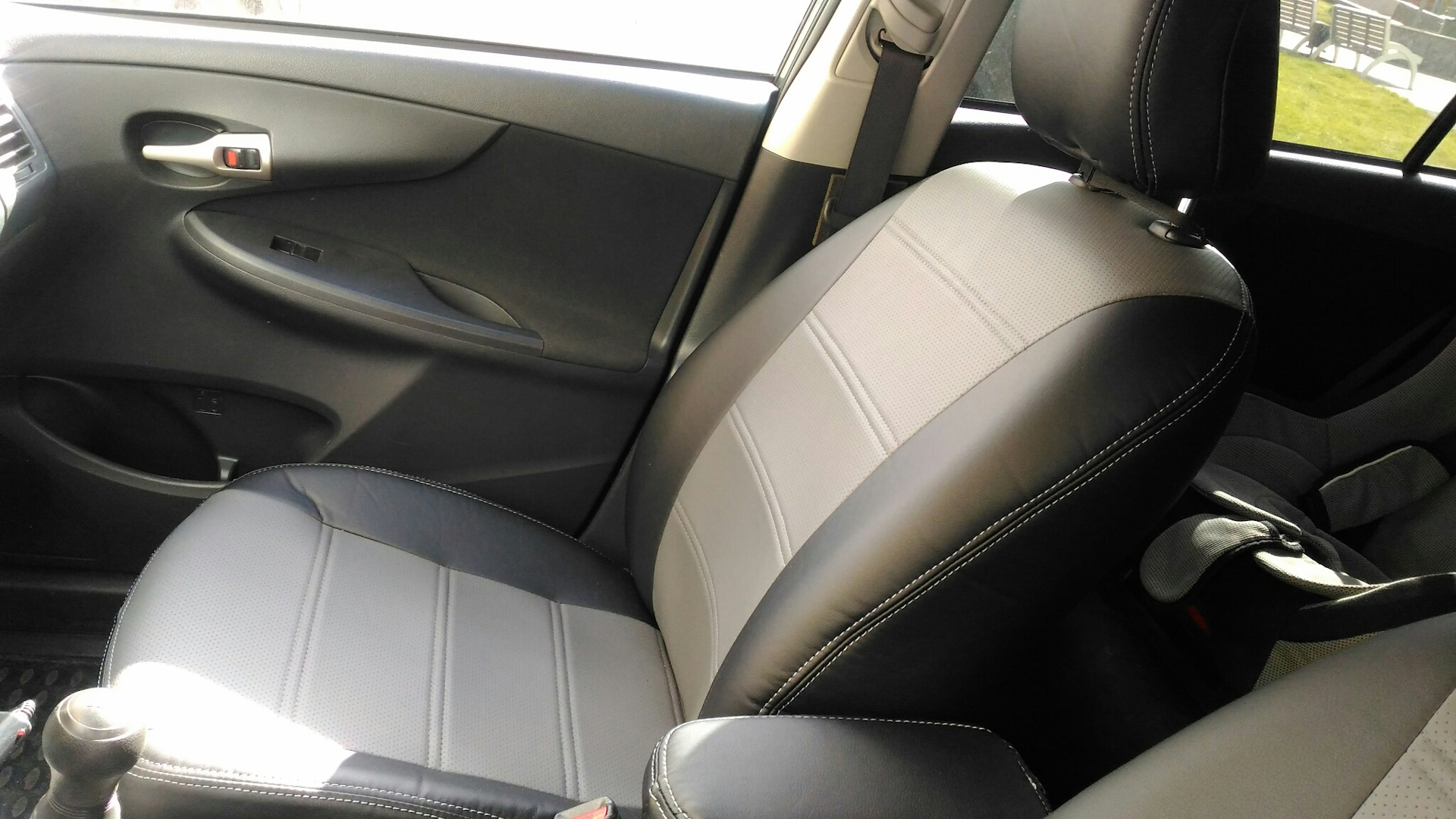 Чехлы — Toyota Corolla (140/150), 1,6 л, 2008 года | стайлинг | DRIVE2
