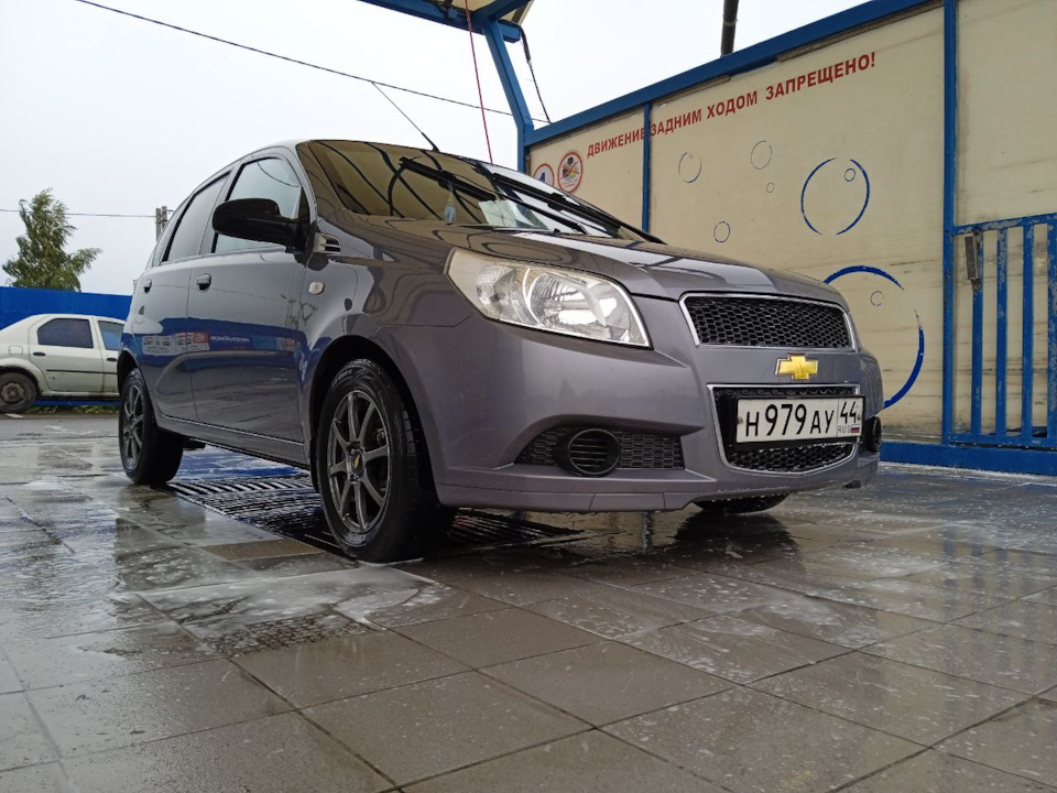 Накладки порогов Авео Т250/Т255 — Chevrolet Aveo 5-door (1G), 1,4 л ...