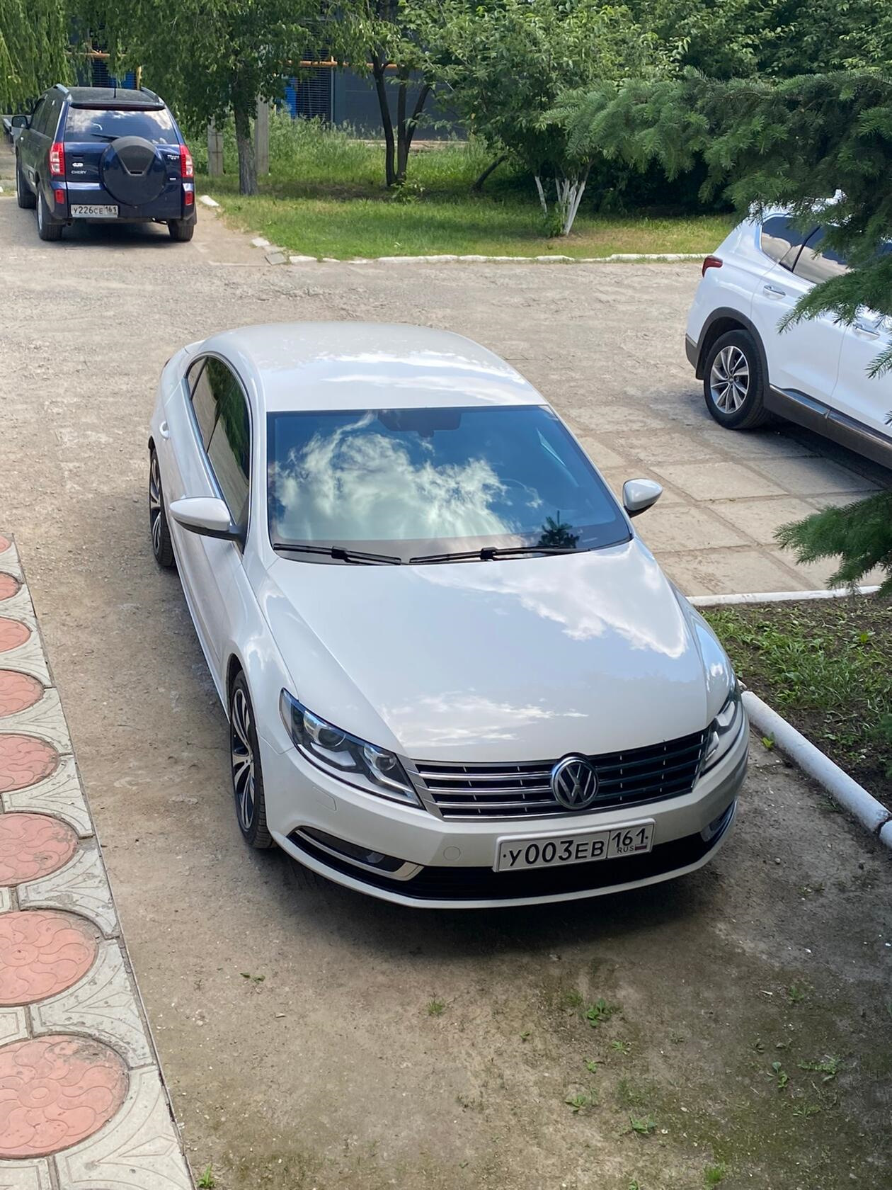 Тонировка теперь стала в круг. — Volkswagen Passat CC, 1,8 л, 2014 года ...