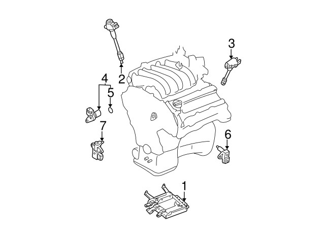 224482Y000 Катушка зажигания 48331 NISSAN INFINITI | Запчасти на DRIVE2