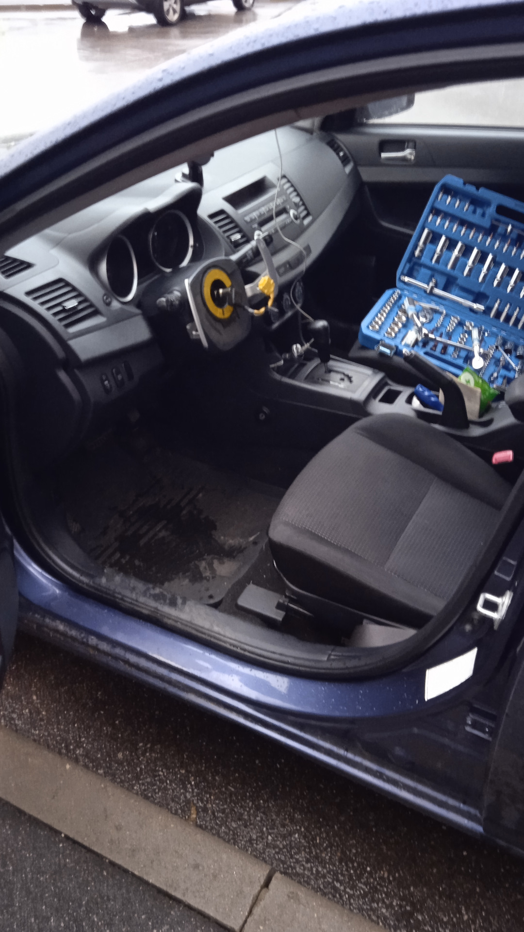 Перешил руль и избавился от китайского хлама. — Mitsubishi Lancer X, 2 ...